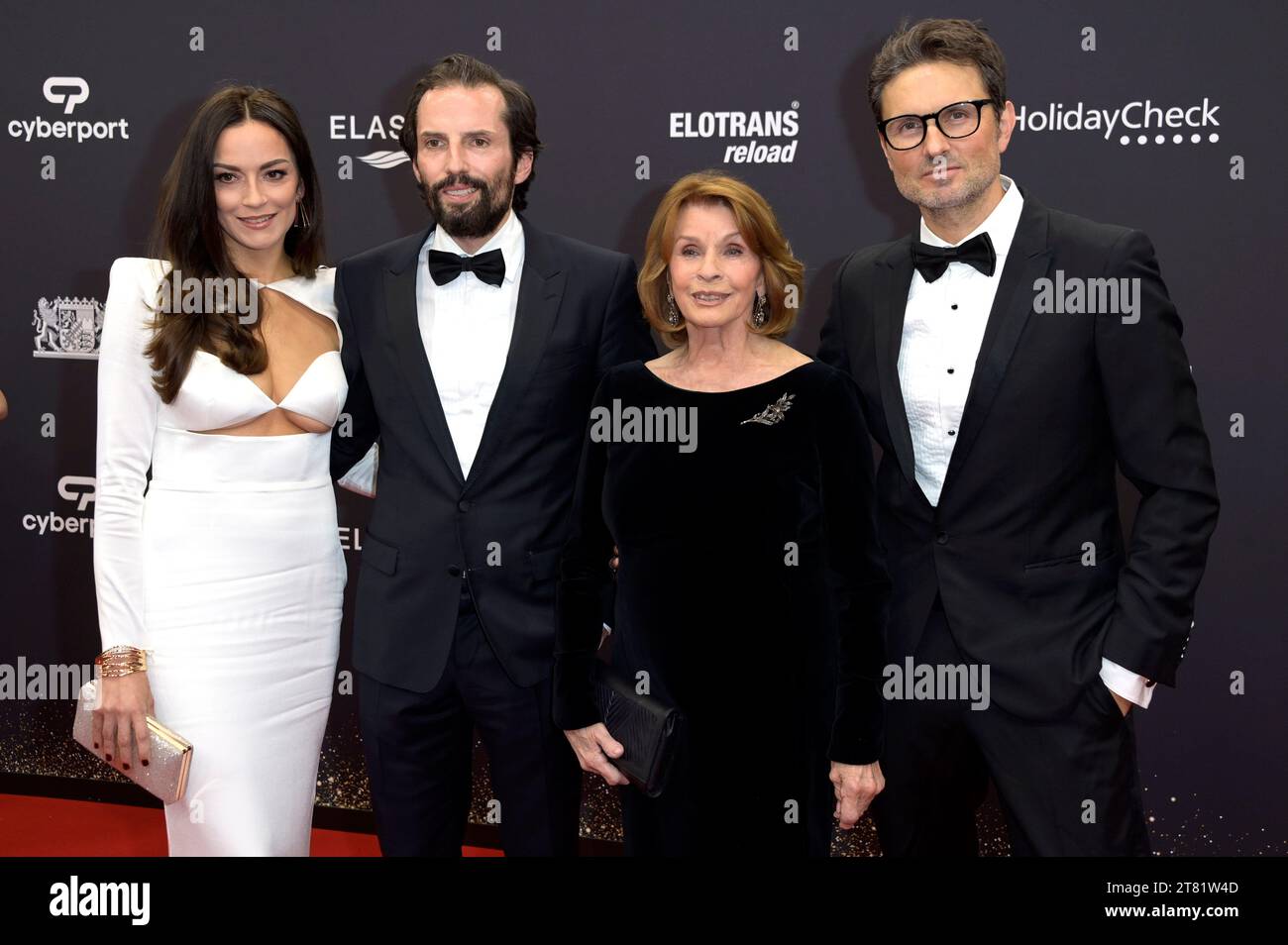Kara Hecker, Quirin Berg, Senta Berger und Simon Verhoeven bei der 75 ...