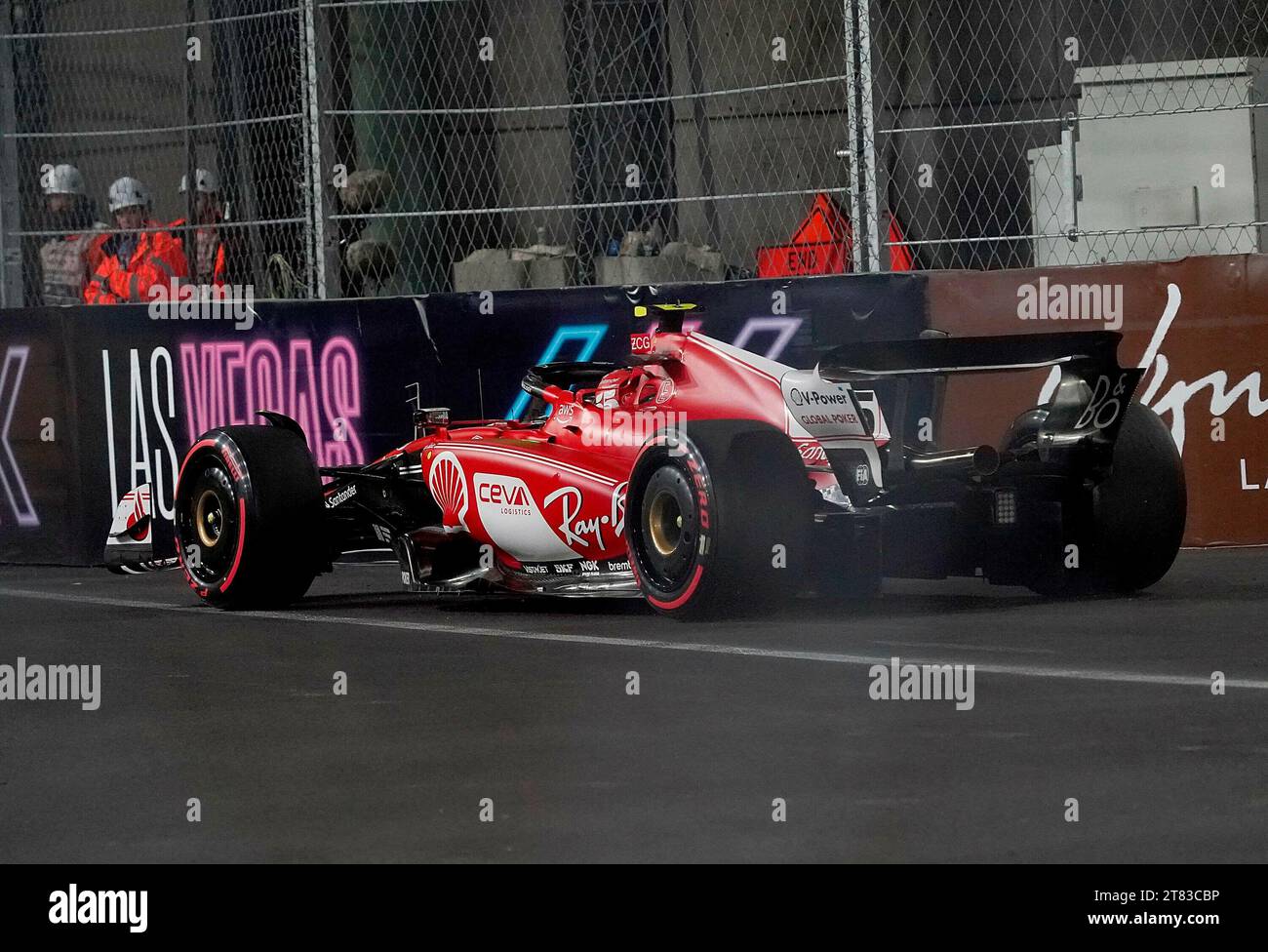18. November 2023, Las Vegas Street Circuit, Las Vegas, FORMEL 1 HEINEKEN SILVER LAS VEGAS GRAND ...