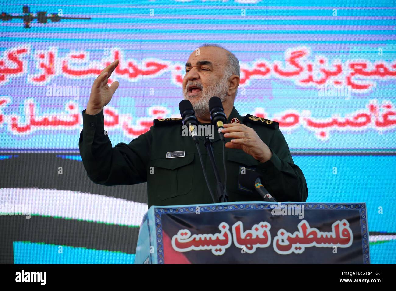 Teheran, Iran. November 2023. Der Oberbefehlshaber des Korps der ...