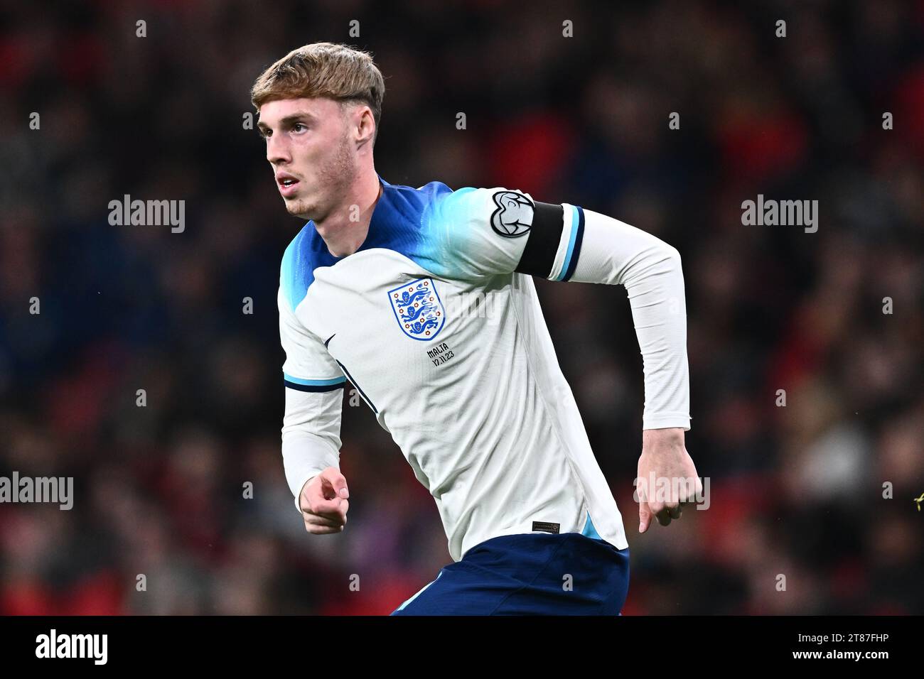 LONDON, ENGLAND - 17. November: Cole Palmer aus England beim ...