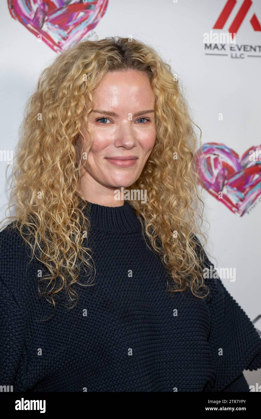Los Angeles, USA. November 2023. Schauspielerin Gina Venditti besucht ...