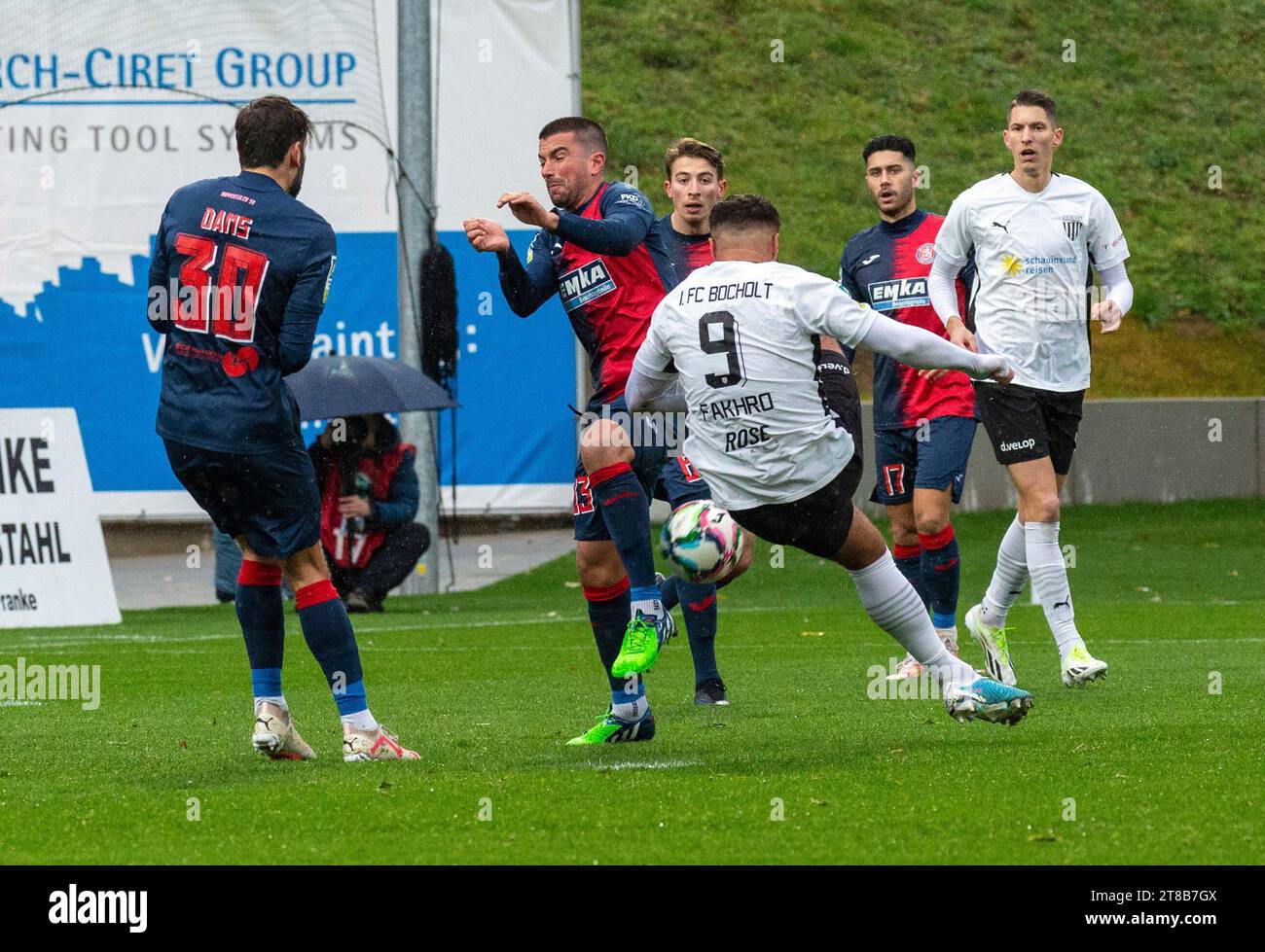 Sport, Fußball, Regionalliga West, 2023/2024, Wuppertaler SV vs. 1. FC ...