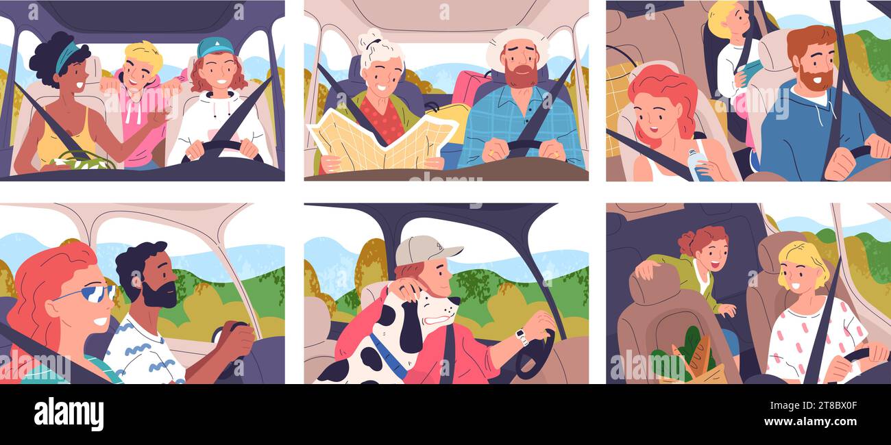 Passagiere mit autos Stock-Vektorgrafiken kaufen - Alamy