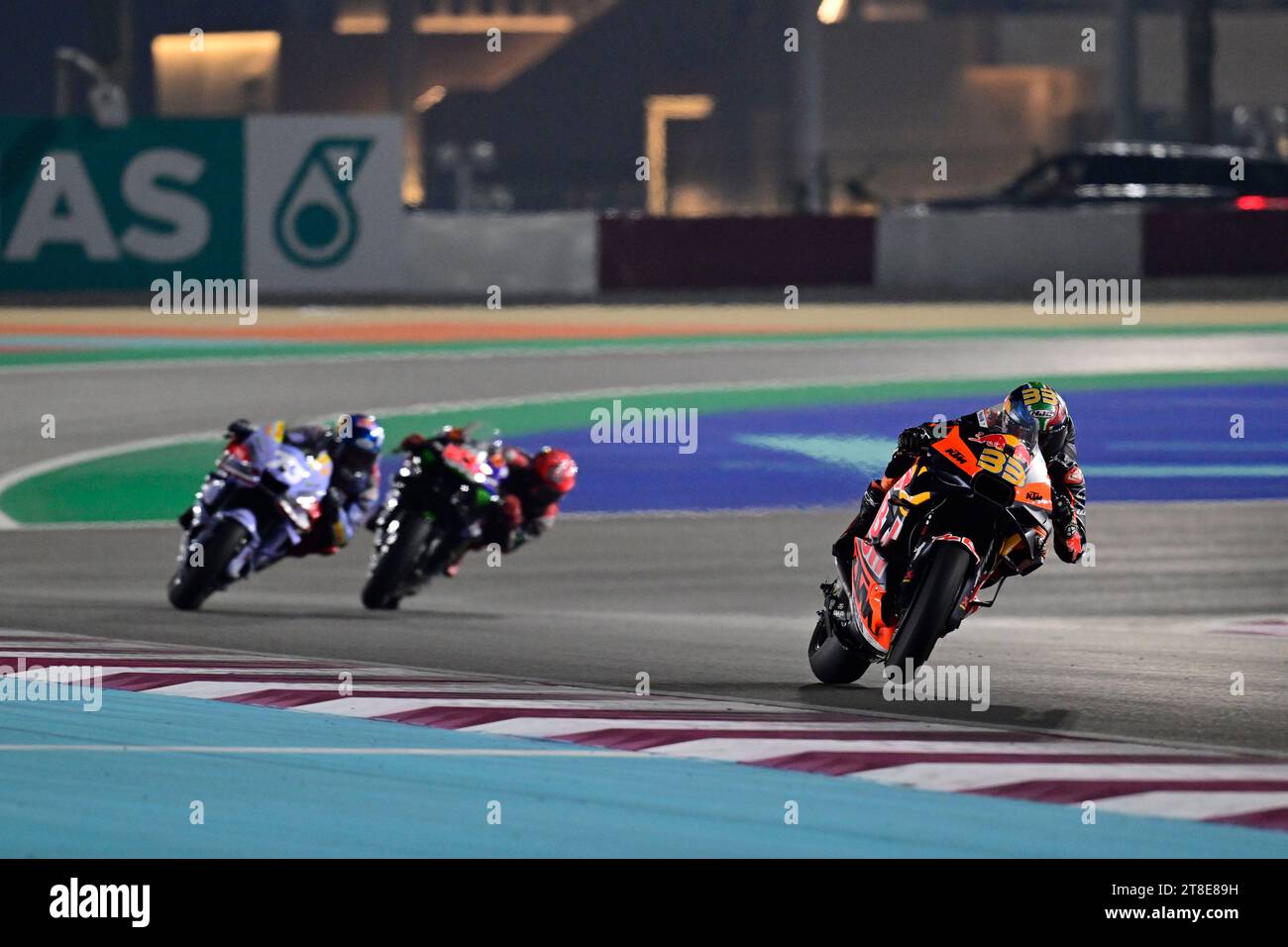 MotoGP rider Brad Binder rode well again around the Lusail International Circuit to grab fifth ...