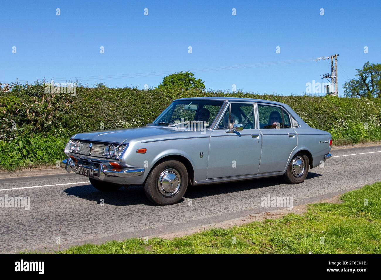 1970 70er Jahre Silber Toyota Corona 1900 Mk2 1858 Ccm Oldtimer