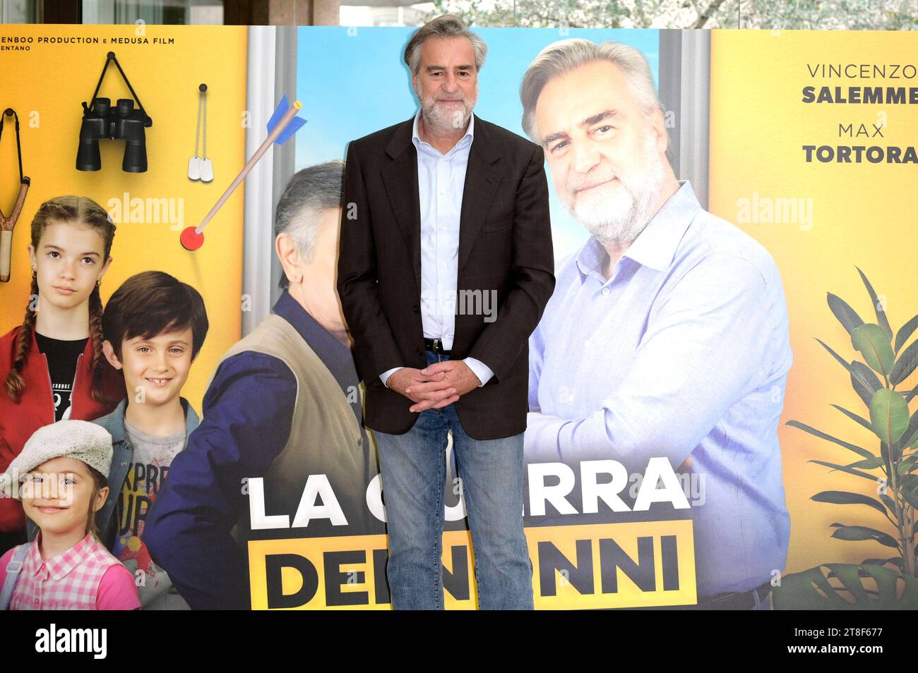 Max Tortora beim Photocall zum Kinofilm La guerra dei nonni im Hotel Le ...