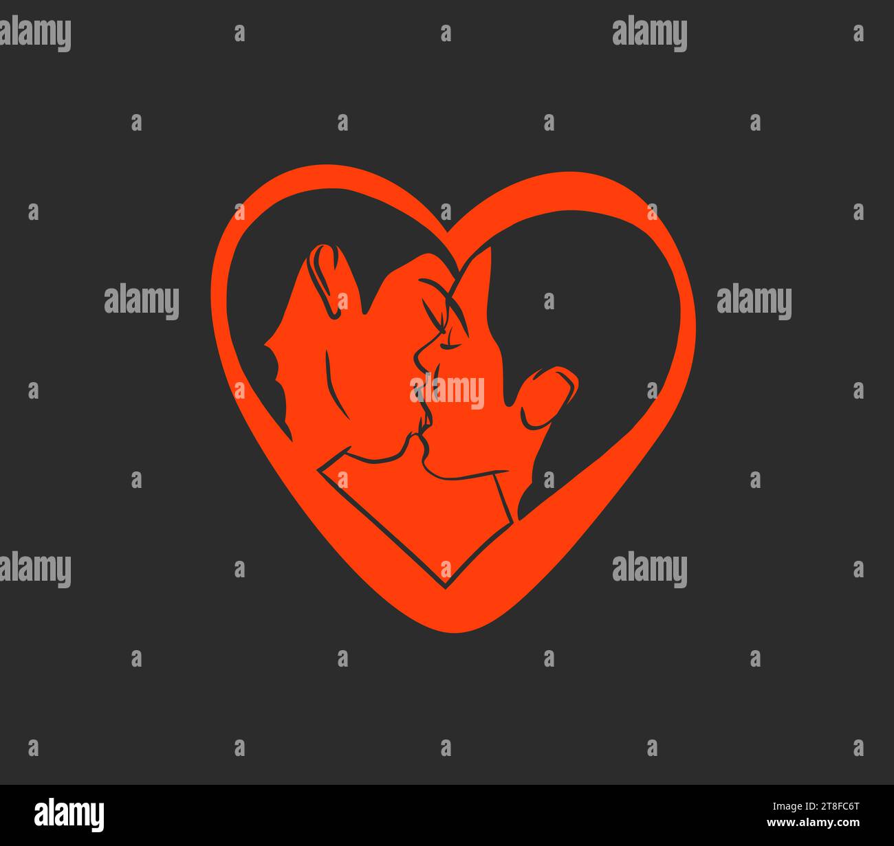 Von Hand gezeichneter Vektor abstrakte grafische Darstellung ...