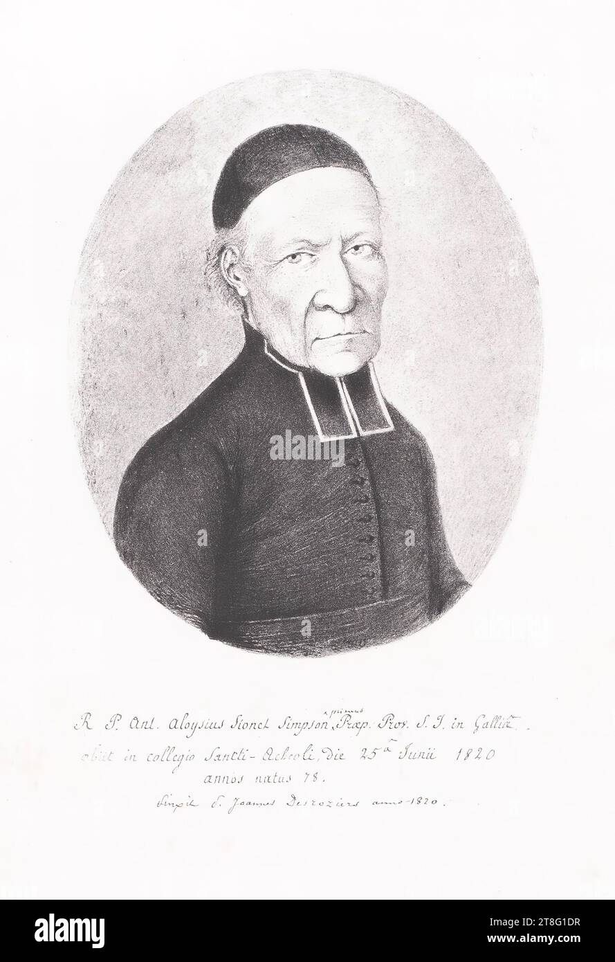 R. P. Ant. Aloysius Sionel Simpson war der erste Rev. Prov S. J. in ...