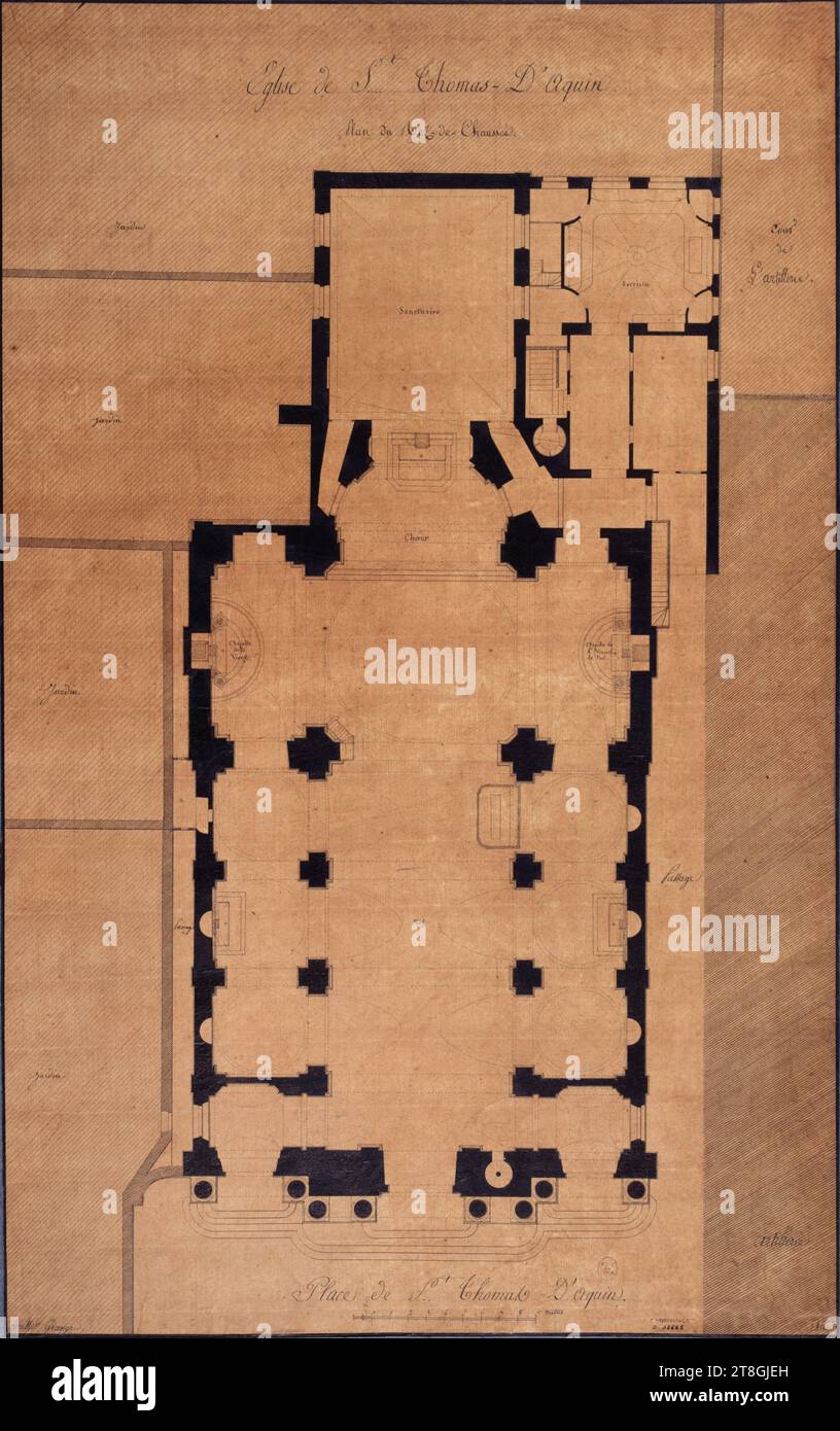 Grundriss einer kirche -Fotos und -Bildmaterial in hoher Auflösung – Alamy