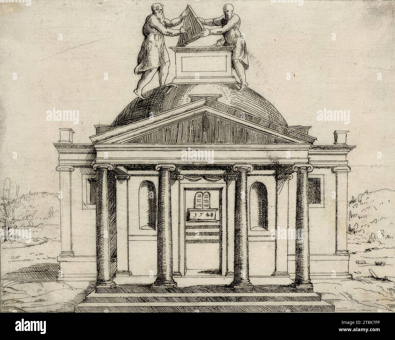 Der Tempel Gottes, Peter Pereny, Vorwort und Eingang zu den ...