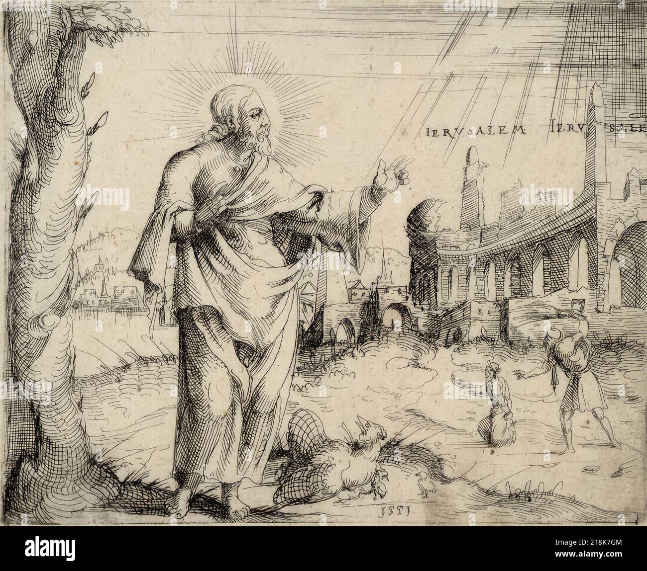 Vision von Jerusalem, Peter Pereny, Vorwort und Eingang zu den ...