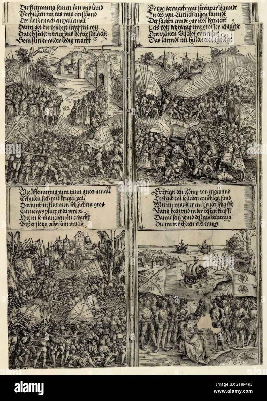 Erste Flandernaufstand und Befreiung Philipps 1484/85, Feldzug gegen ...