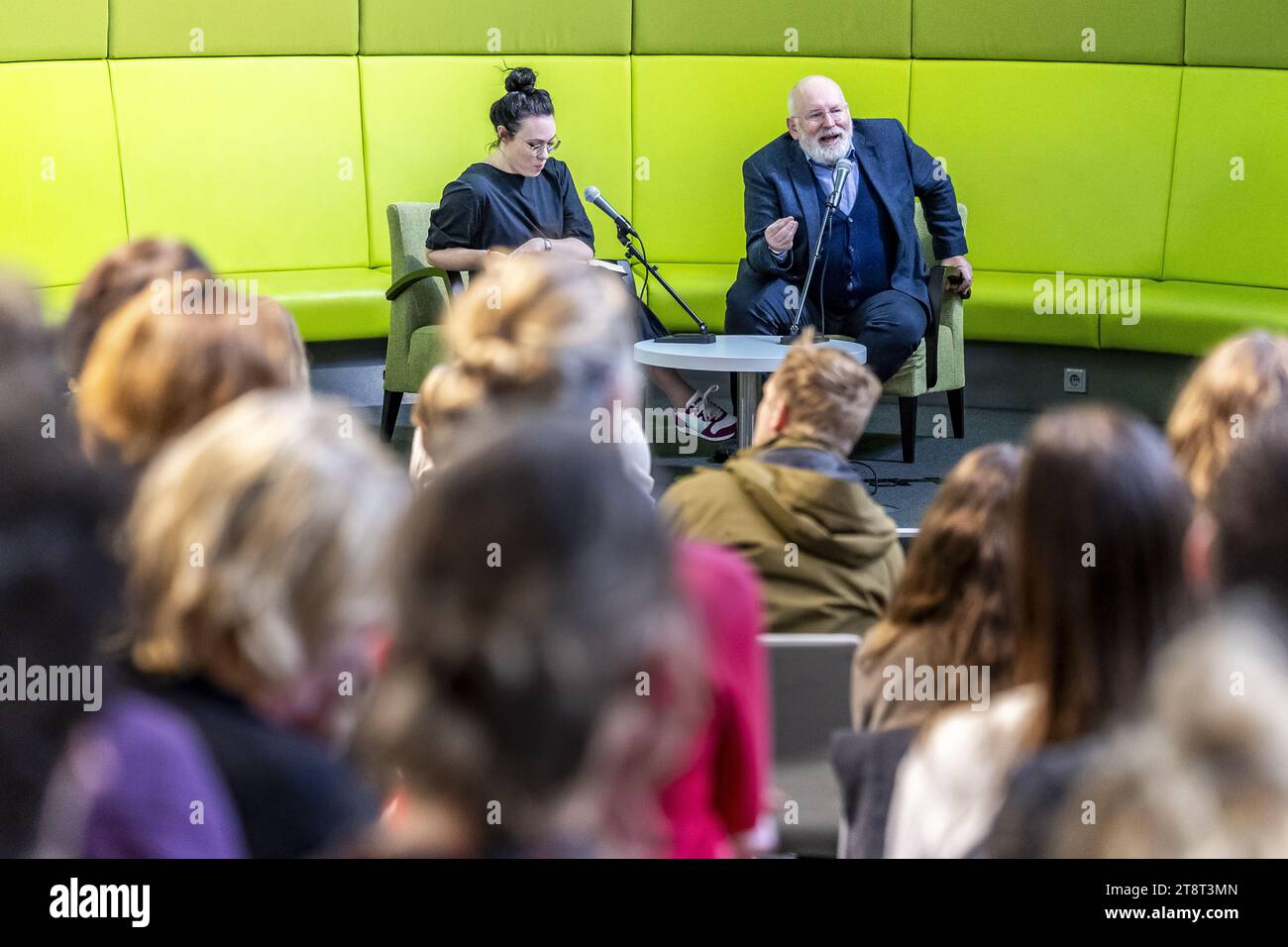 MAASTRICHT - GroenLinks-PvdA-Parteivorsitzender Frans Timmermans ...