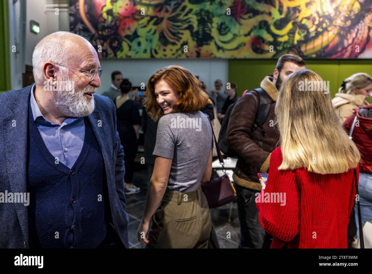 MAASTRICHT - GroenLinks-PvdA-Parteivorsitzender Frans Timmermans ...