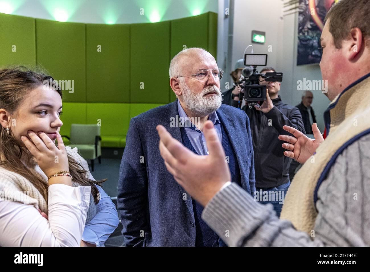 MAASTRICHT - GroenLinks-PvdA-Parteivorsitzender Frans Timmermans ...