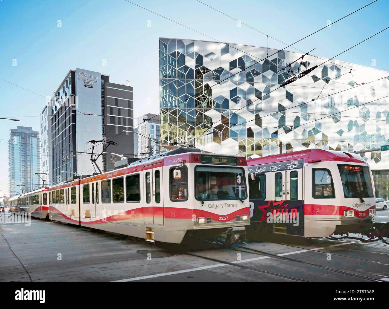 C Train Calgary, der CTrain (ursprünglich C-Train) ist der ...