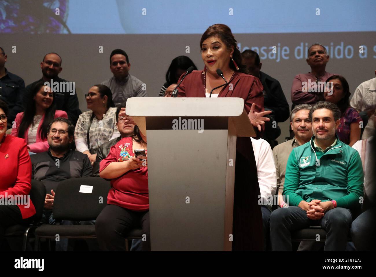 Nicht exklusiv: 20. November 2023, Mexiko-Stadt, Mexiko: Alejandro ...