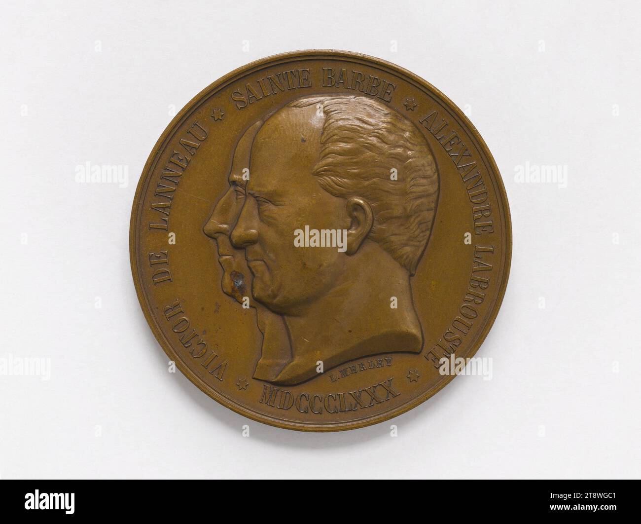 Büsten von Pierre Antoine Victor de Lanneau de Marey (1758–1830), einem ...