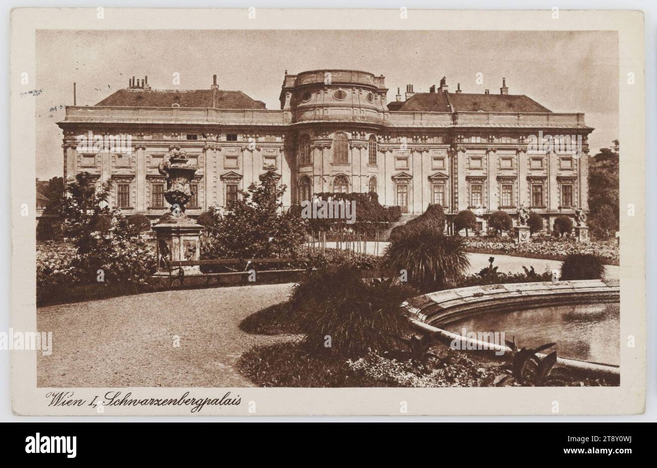 Wien I., Schwarzenbergpalais, Verlag für Graph. Kunst Novitas ...