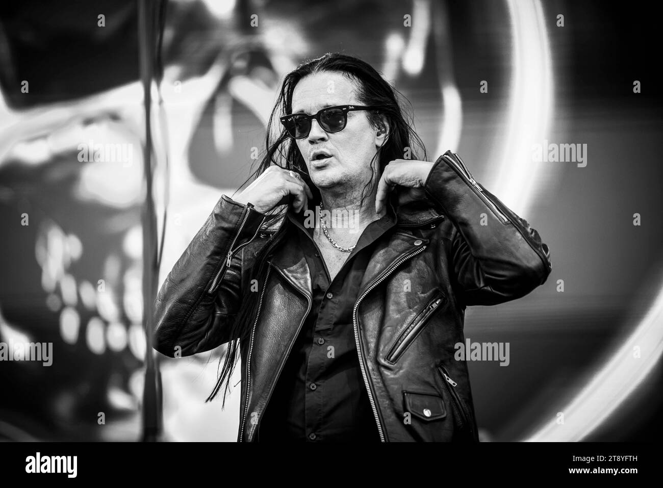 TOLUCA, MEXIKO - 4. NOVEMBER: Jyrki Linnankivi von den 69 Augen tritt ...