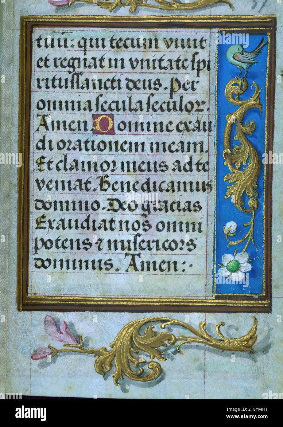 Gebetsbuch (Fragment), dieses Gebetsbuch wurde ca. 1520-30, wahrscheinlich in Brüssel, im Stil ...