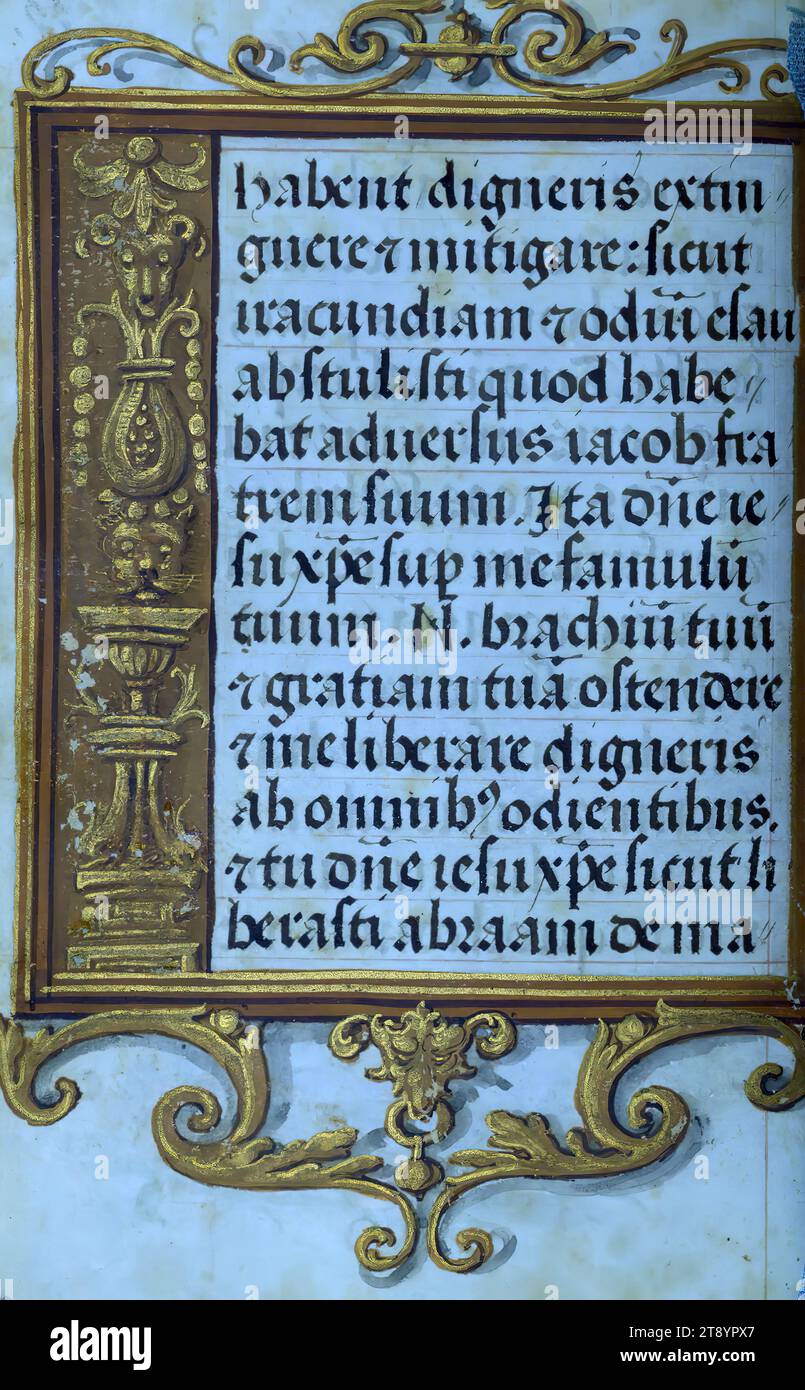 Gebetsbuch (Fragment), dieses Gebetsbuch wurde ca. 1520-30, wahrscheinlich in Brüssel, im Stil ...