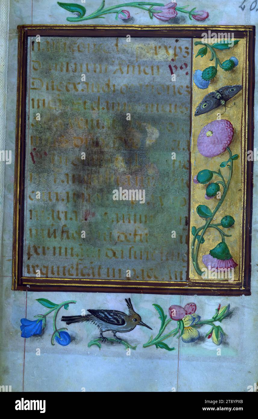 Gebetsbuch (Fragment), dieses Gebetsbuch wurde ca. 1520-30, wahrscheinlich in Brüssel, im Stil ...