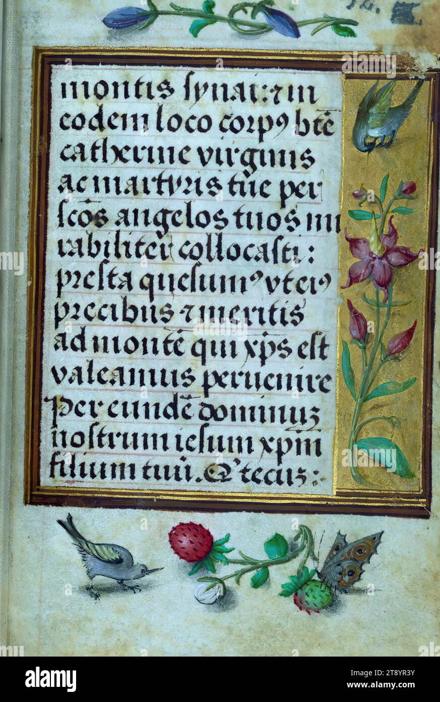 Gebetsbuch (Fragment), dieses Gebetsbuch wurde ca. 1520-30, wahrscheinlich in Brüssel, im Stil ...