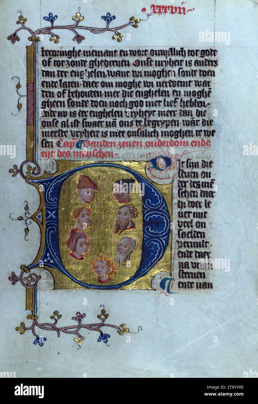 Beleuchtete Handschrift, Herzog Albrecht's Table of Christian Faith ...