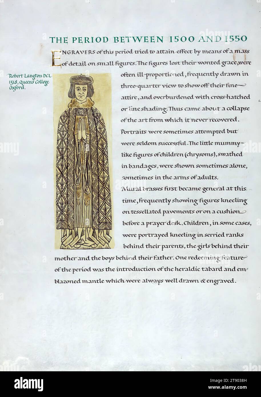 Englische Blechbläser, Illustration von Robert Langton DCL 1518, Queen ...