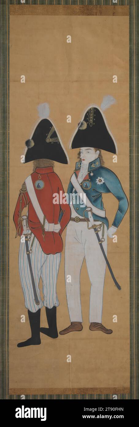 Das werk zeigt zwei russische soldaten -Fotos und -Bildmaterial in hoher Auflösung – Alamy