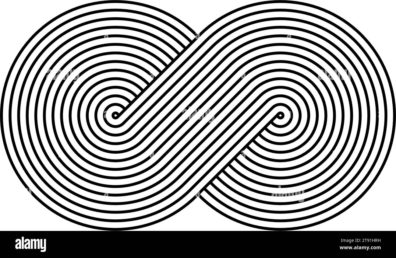 Logo möbius symbol Stock-Vektorgrafiken kaufen - Alamy