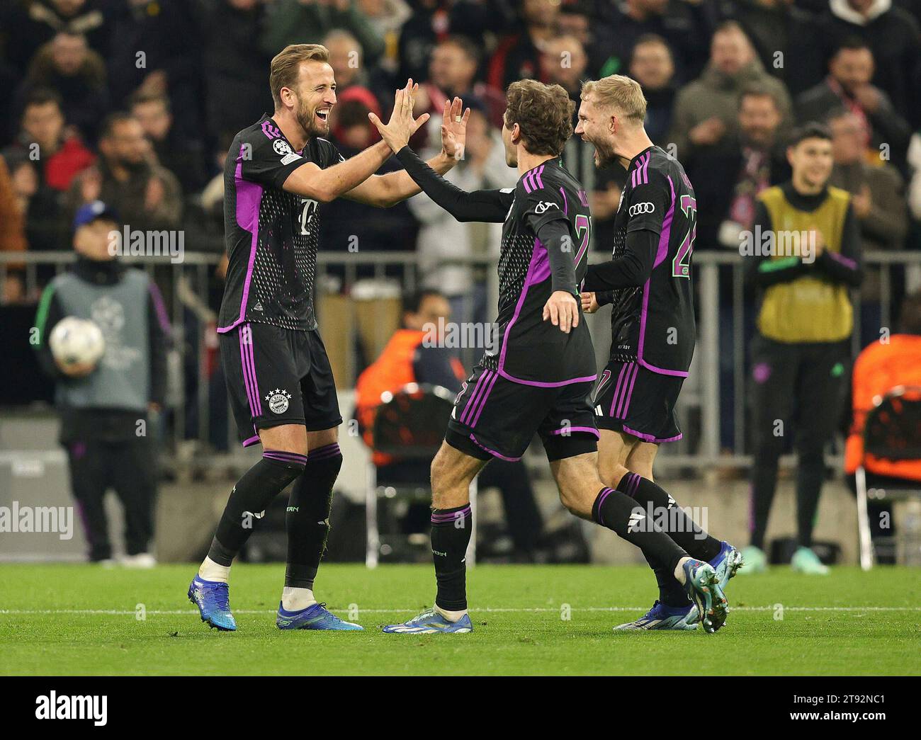 München, Deutschland. November 2023. firo: 8. November 2023, Fußball, Champions League, Saison ...