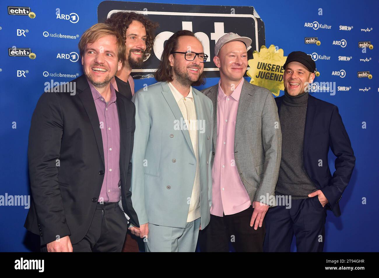 Premiere zu ECHT C UNSERE JUGEND die Band, mit Sänger, Kim Frank ...