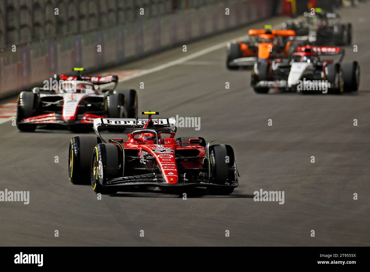 November 2023; Las Vegas, Nevada, USA. F1 Grand Prix der USA, Las Vegas ...