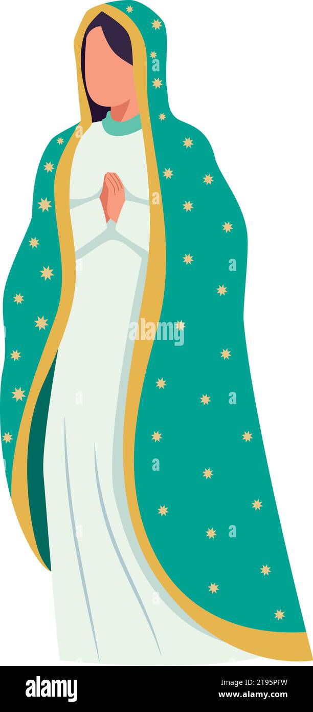 Die virgen de regla oder yemaya Stock-Vektorgrafiken kaufen - Alamy