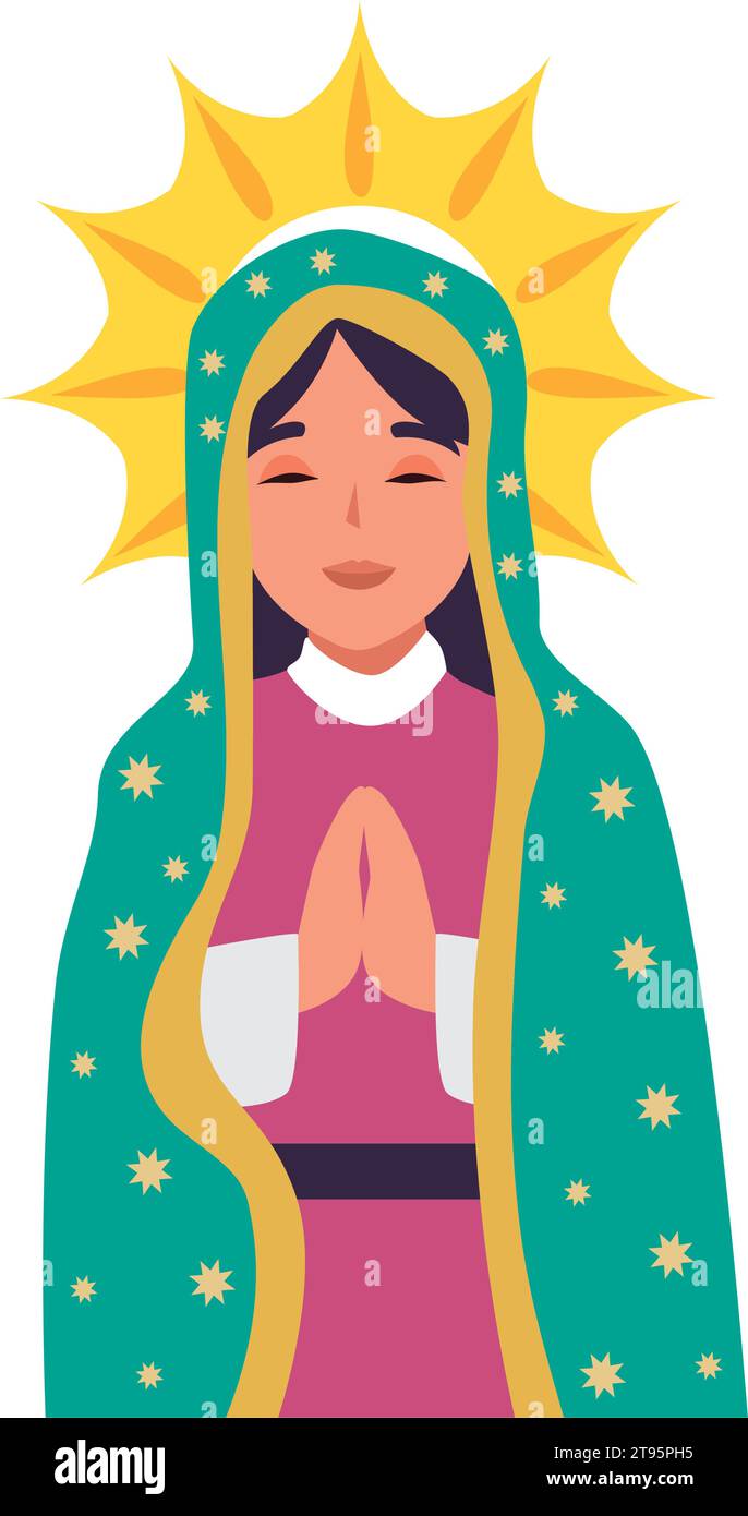 Die virgen de regla oder yemaya Stock-Vektorgrafiken kaufen - Alamy