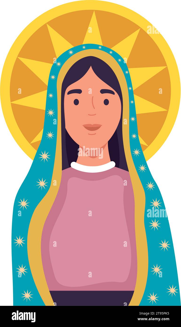 Die virgen de regla oder yemaya Stock-Vektorgrafiken kaufen - Alamy