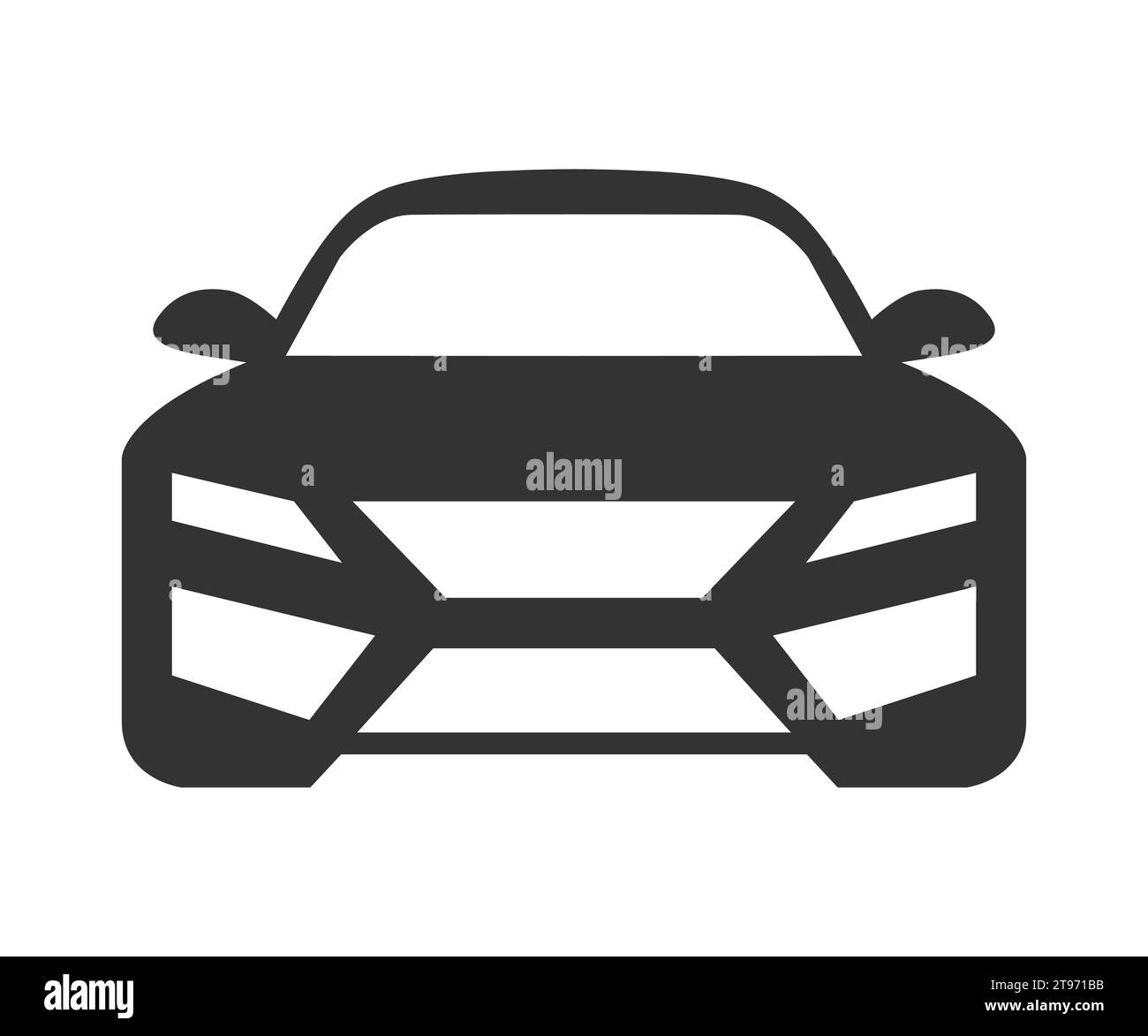 Piktogramm eines autos Stock-Vektorgrafiken kaufen - Alamy