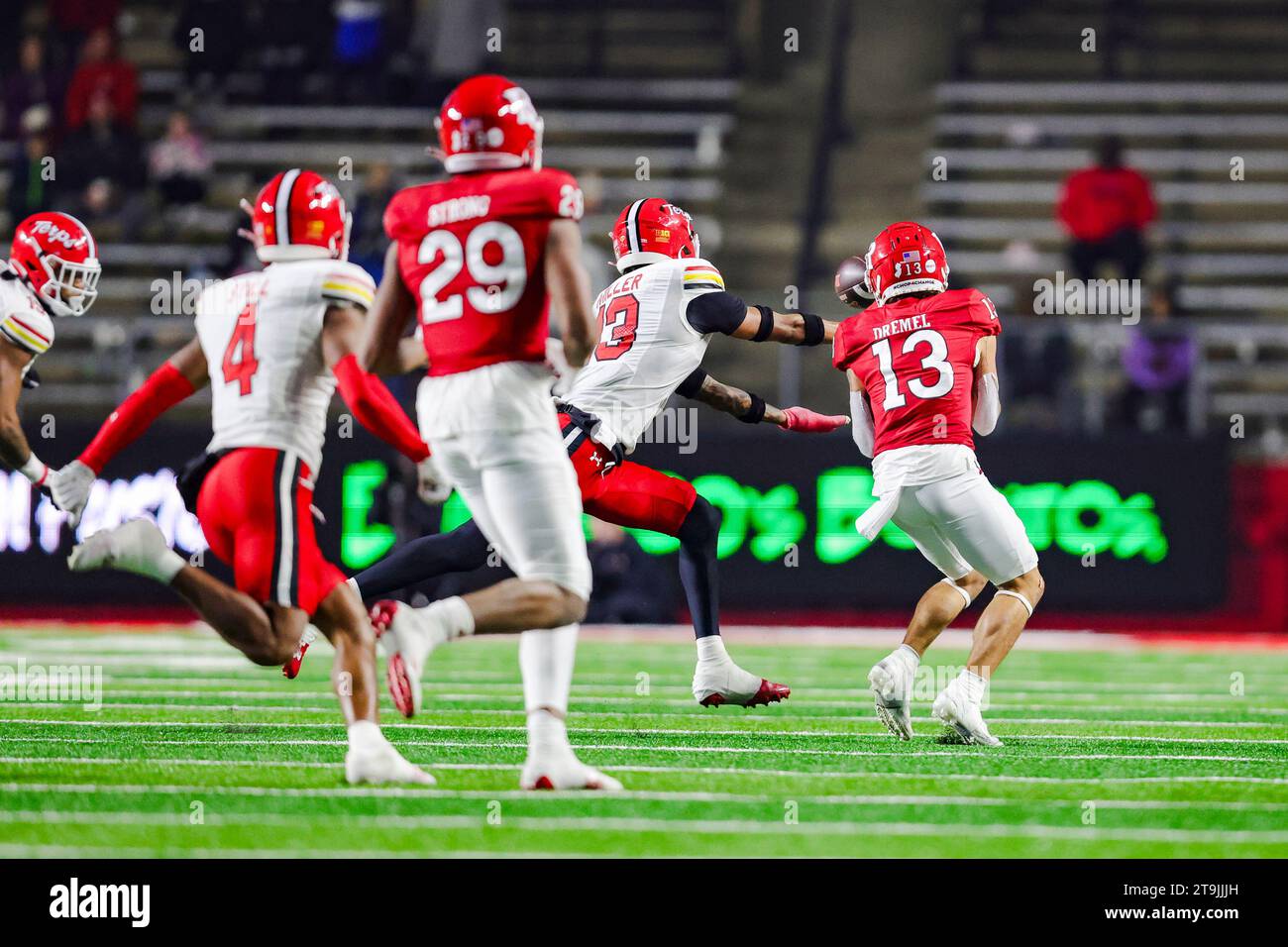 Piscataway, New Jersey, USA. November 2023. GLENDON MILLER (13 ...