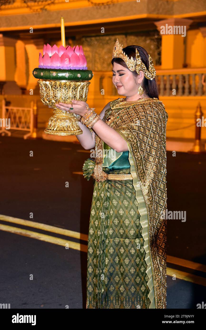 Wasserfestival, Phnom Penh, Kambodscha, Südostasien, Bon Om Touk, Feierlichkeiten ...