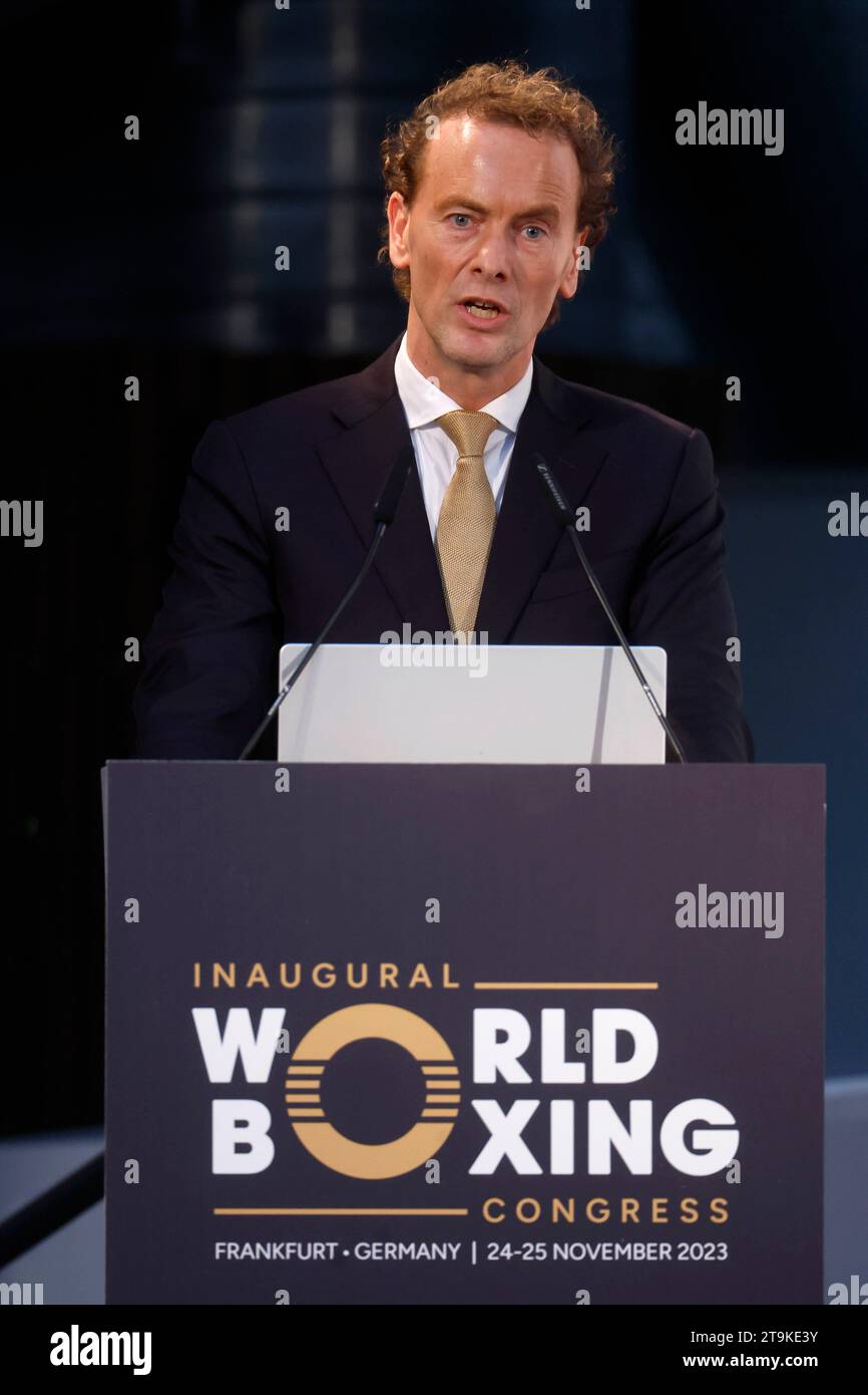Frankfurt 25.11.2023 World Boxing Eröffnungskongress 2023 in den ...