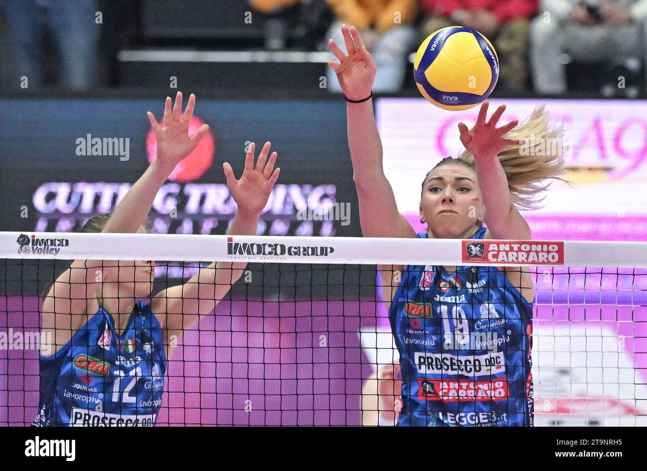 Treviso, Italien. November 2023. Mittlerer Block von Sarah Fahr und ...
