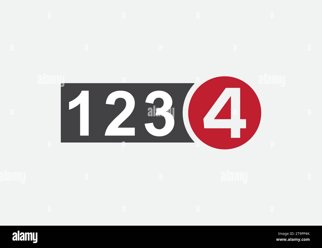 Rotes logo design Stock-Vektorgrafiken kaufen - Alamy