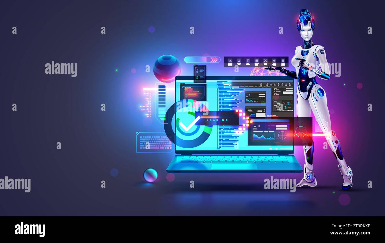 Softwareentwicklung mit Hilfe von KI. Programmieren oder Programmieren ...