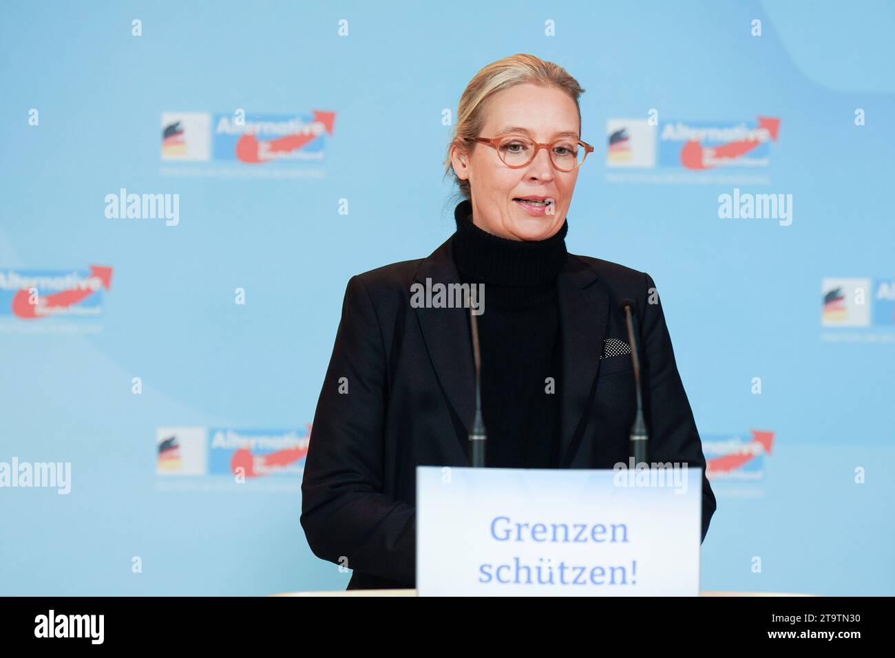 AFD-Bundestagsfraktion, Alice Weidel Fraktionssitzung AfD ...