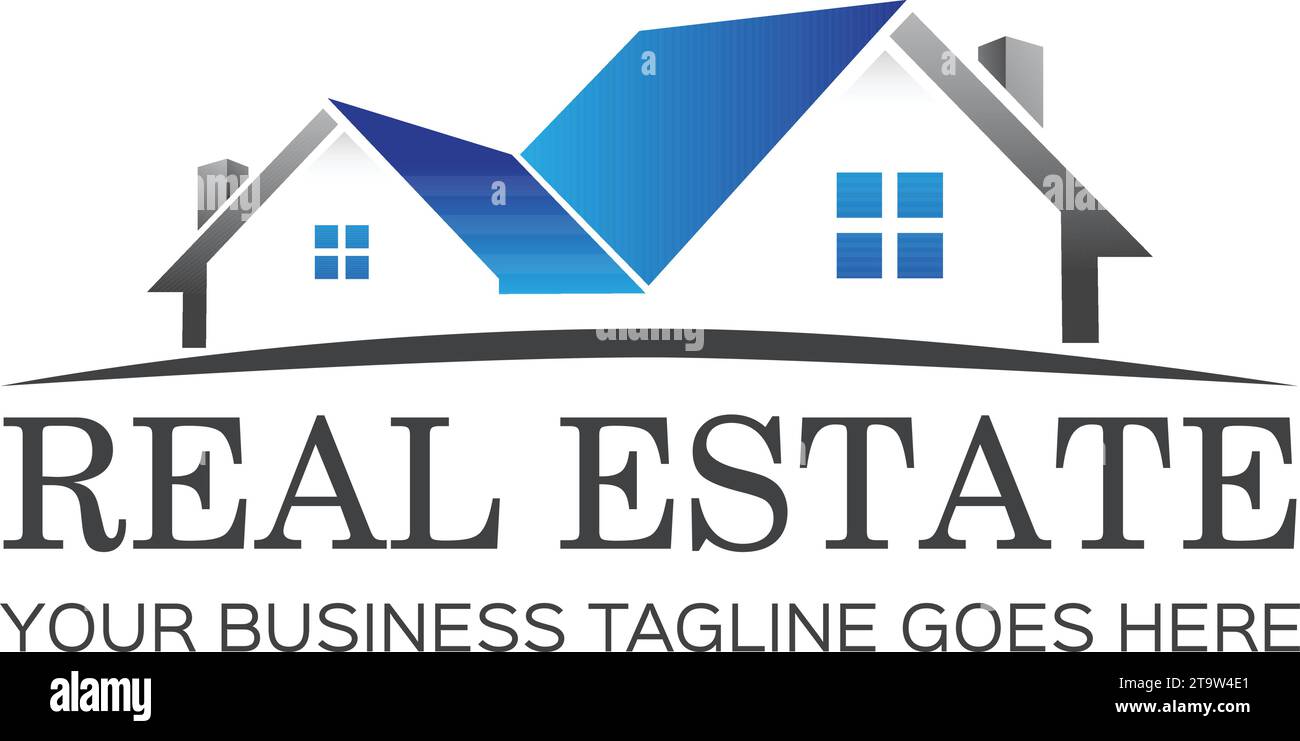 Immobilienvektor-Logo-Design, Immobilienlogo, Gebäude-Logo-Design ...
