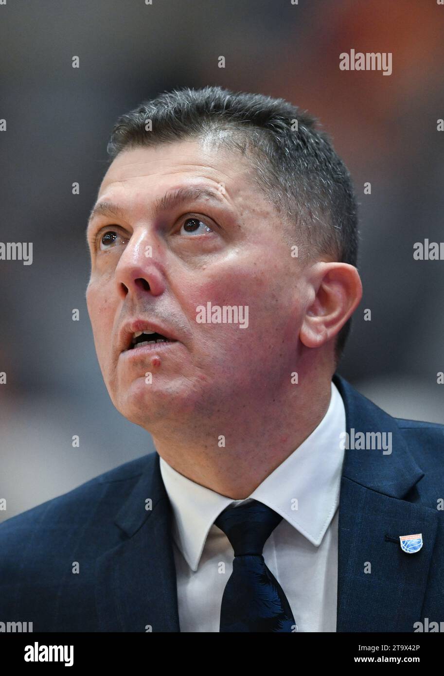 27. November 2023, Sachsen-Anhalt, Weißenfels: Basketball: Bundesliga ...