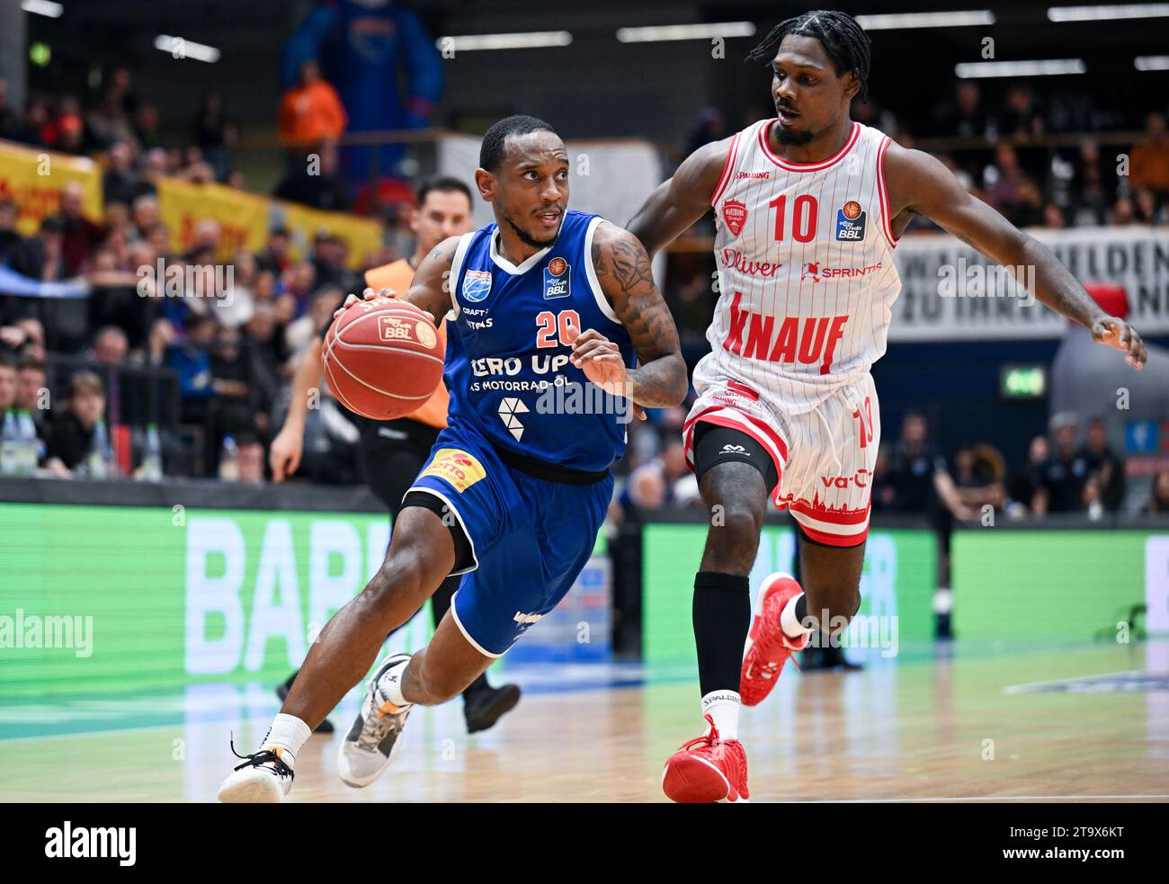 27. November 2023, Sachsen-Anhalt, Weißenfels: Basketball: Bundesliga ...