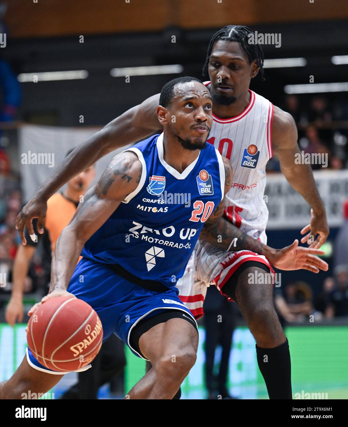 27. November 2023, Sachsen-Anhalt, Weißenfels: Basketball: Bundesliga ...